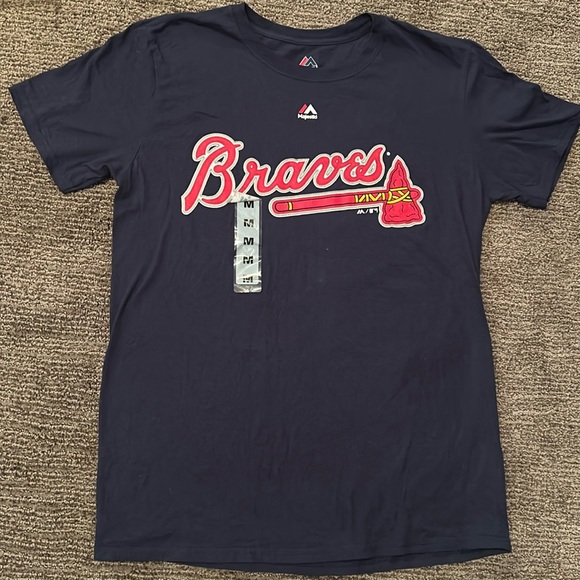 Majestic | Shirts | Atlanta Braves 27 Riley Tshirt Majestic | Poshmark